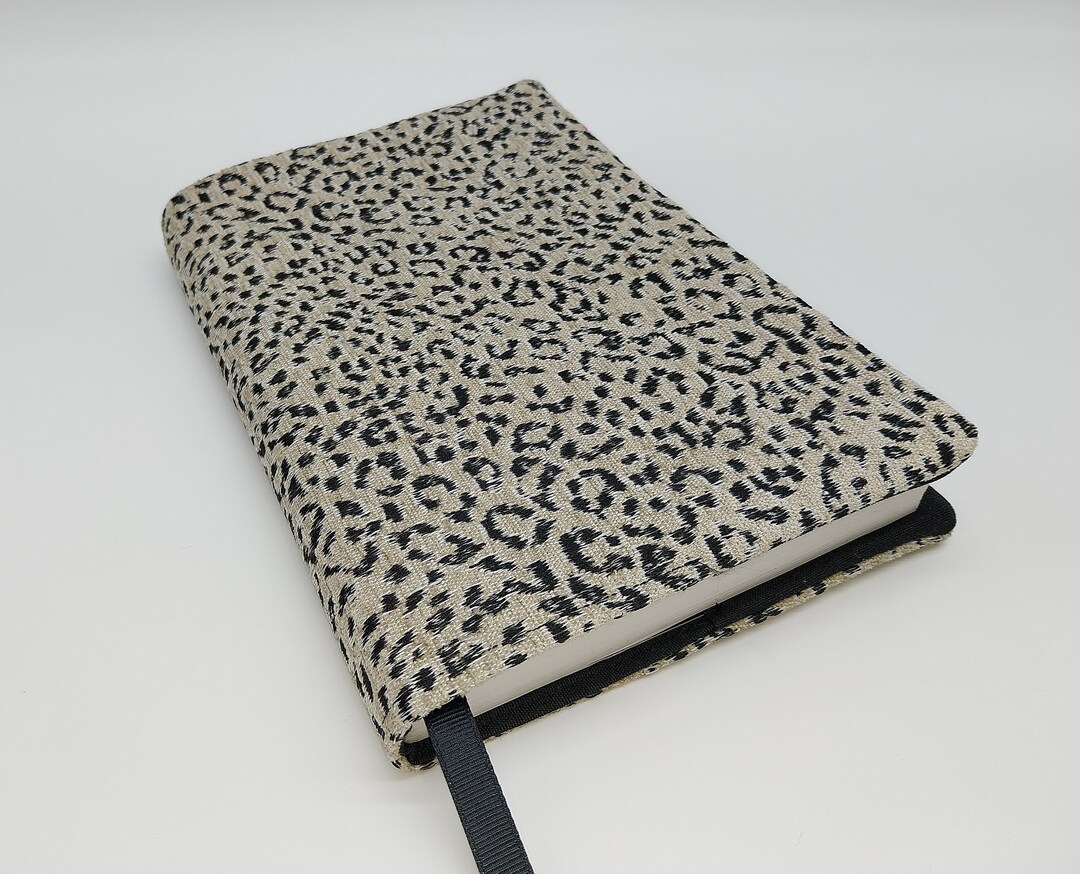 Book Cover - Animal Print Reusable Book Protector - Personalize With ...