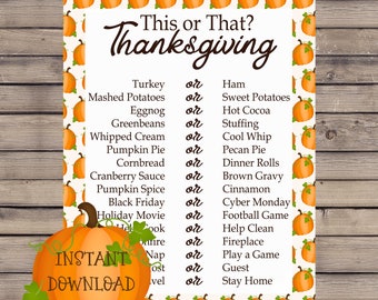 Adult Thanksgiving Game Bundle Thanksgiving Game - Etsy