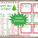 Christmas Game, Christmas Word Game, Printable Christmas Game ...