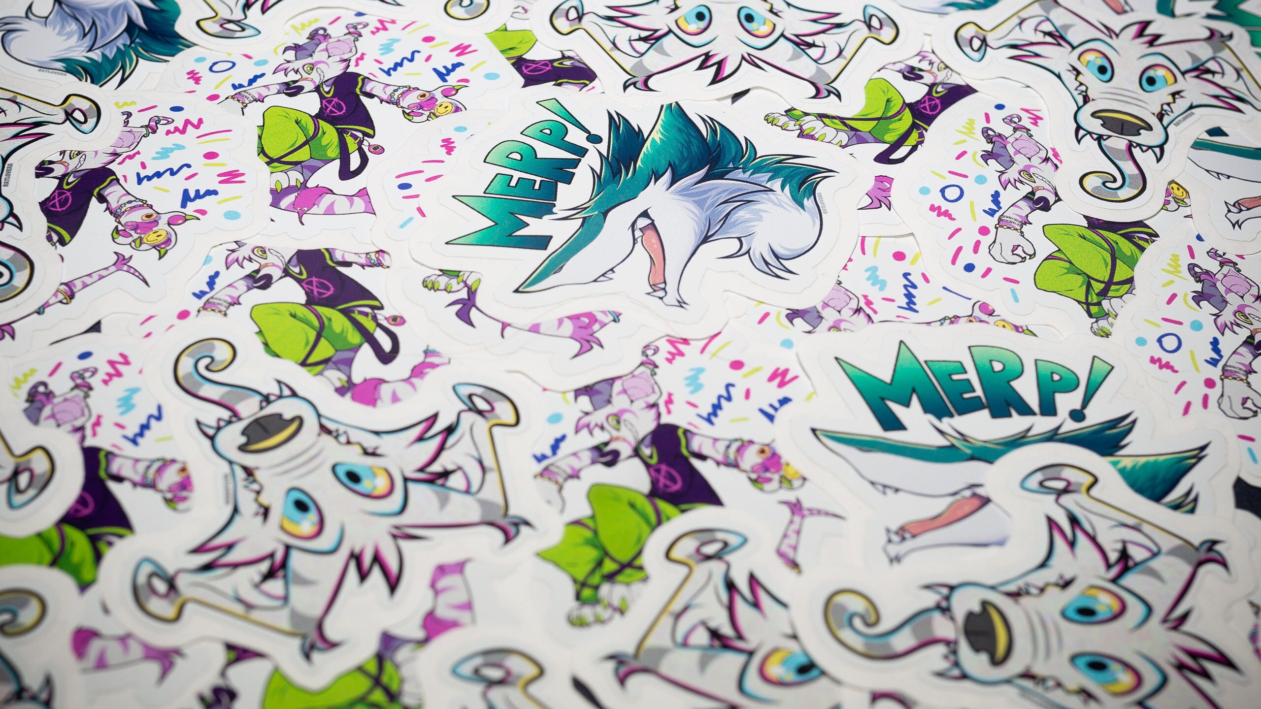 Merp! Sergal Vinyl Sticker - Etsy Australia