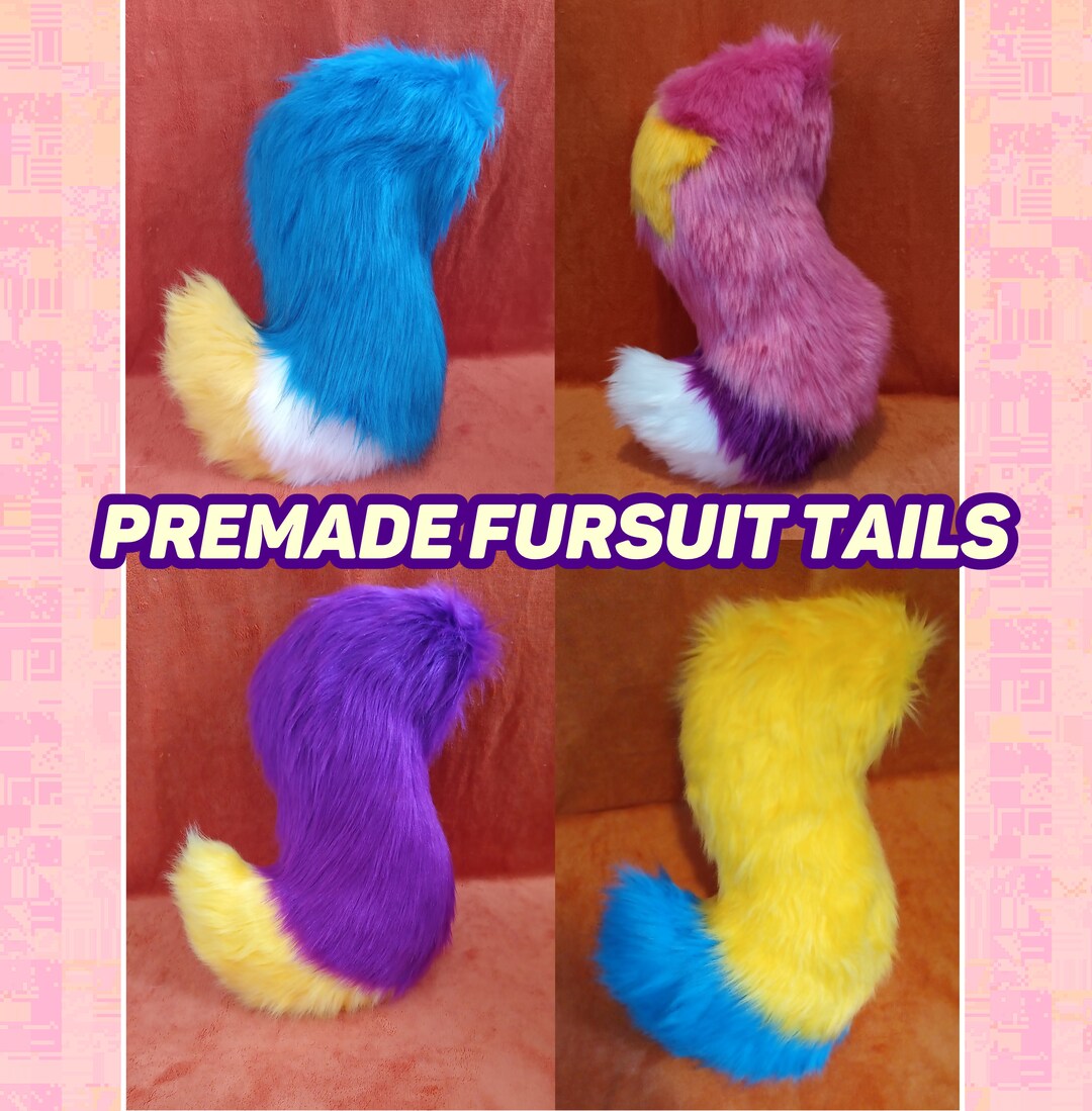 PREMADE Furry Fursuit Fox Tails - Etsy