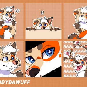 One Custom Furry Telegram Sticker - Etsy