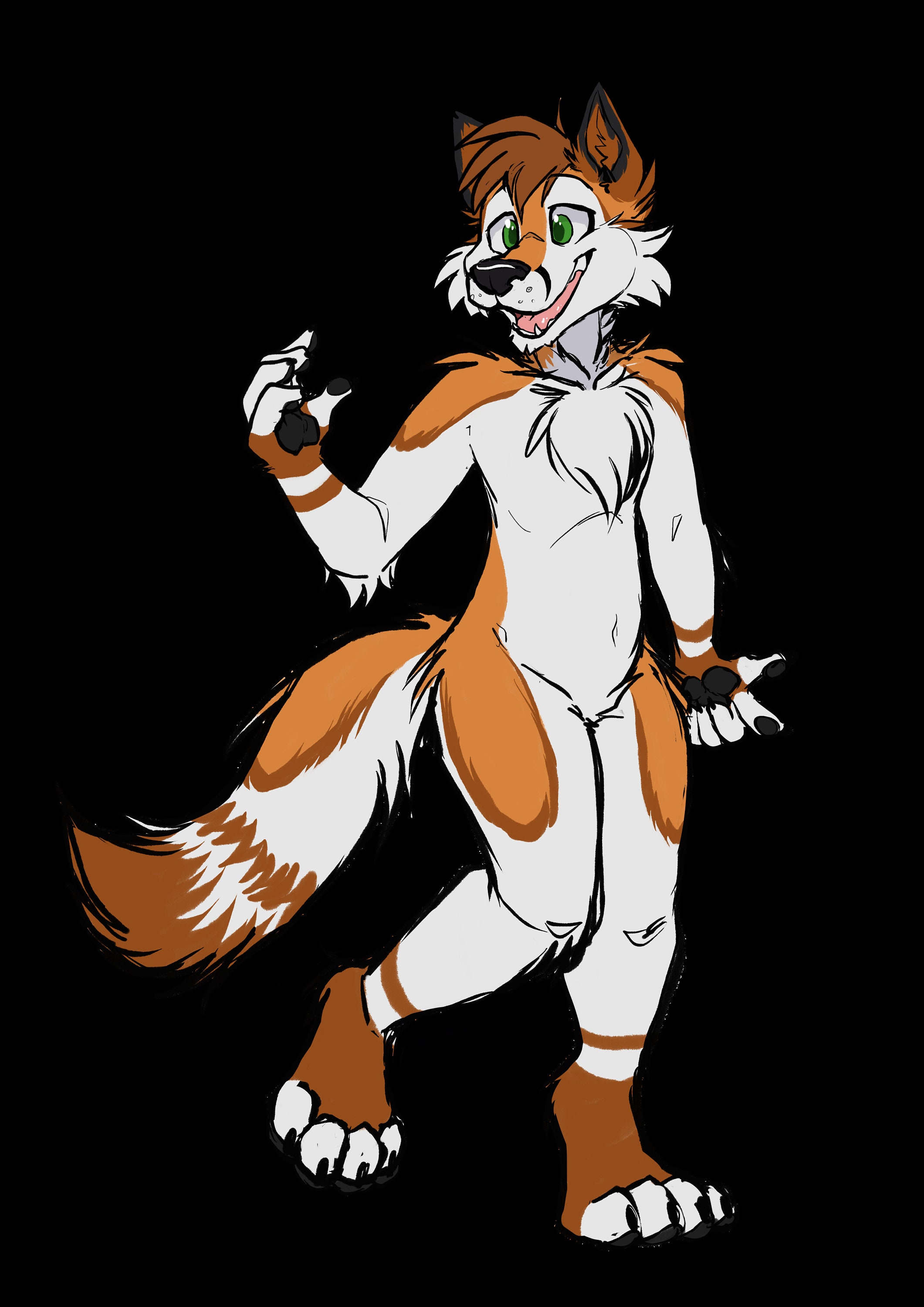 Custom Fullbody Furry Sketch Commission - Etsy