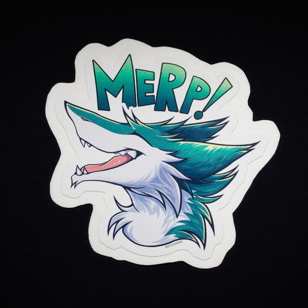 Merp Sergal Vinyl Sticker - Etsy Australia