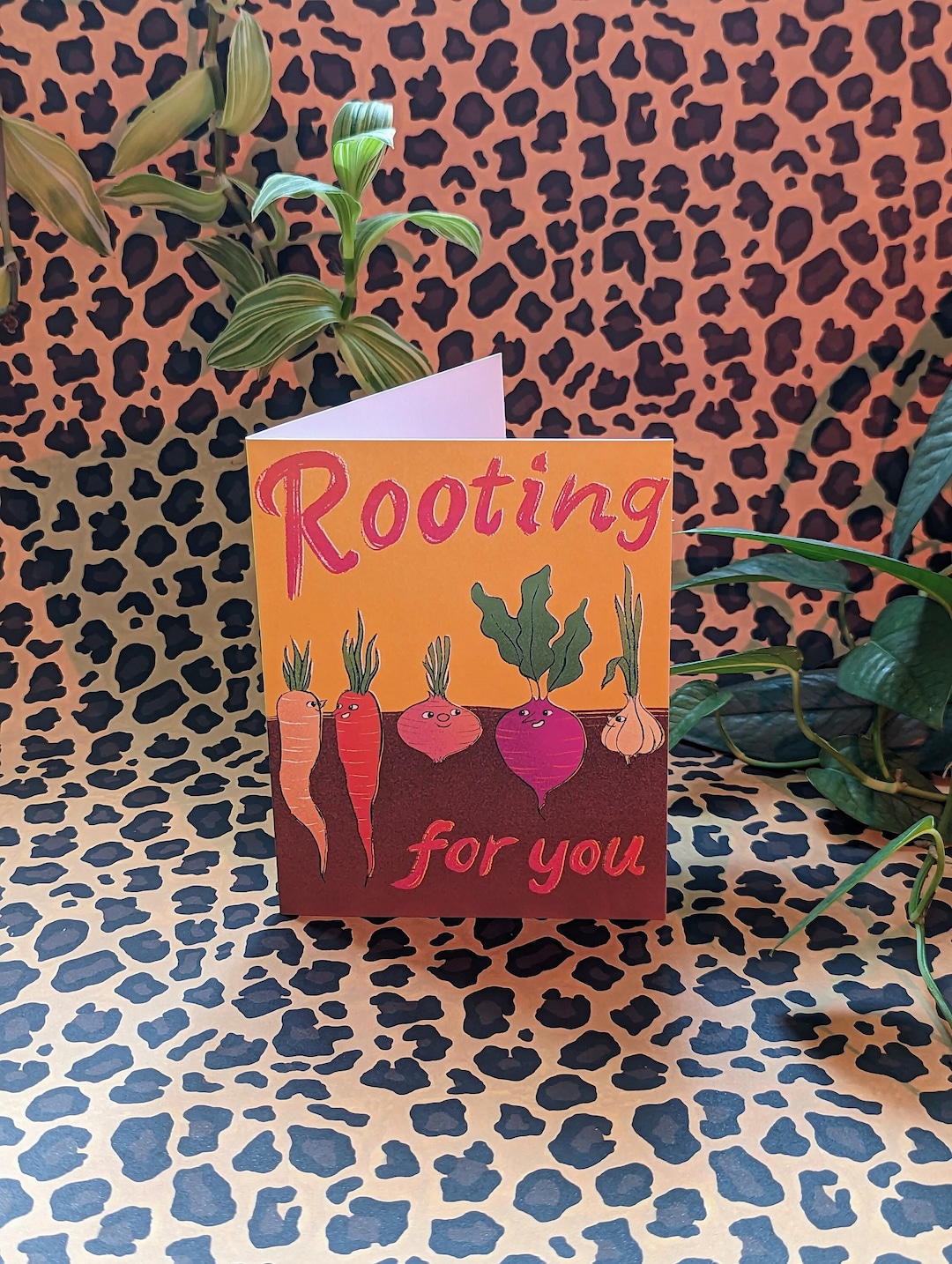 Rooting for You Greetings Cards - Etsy