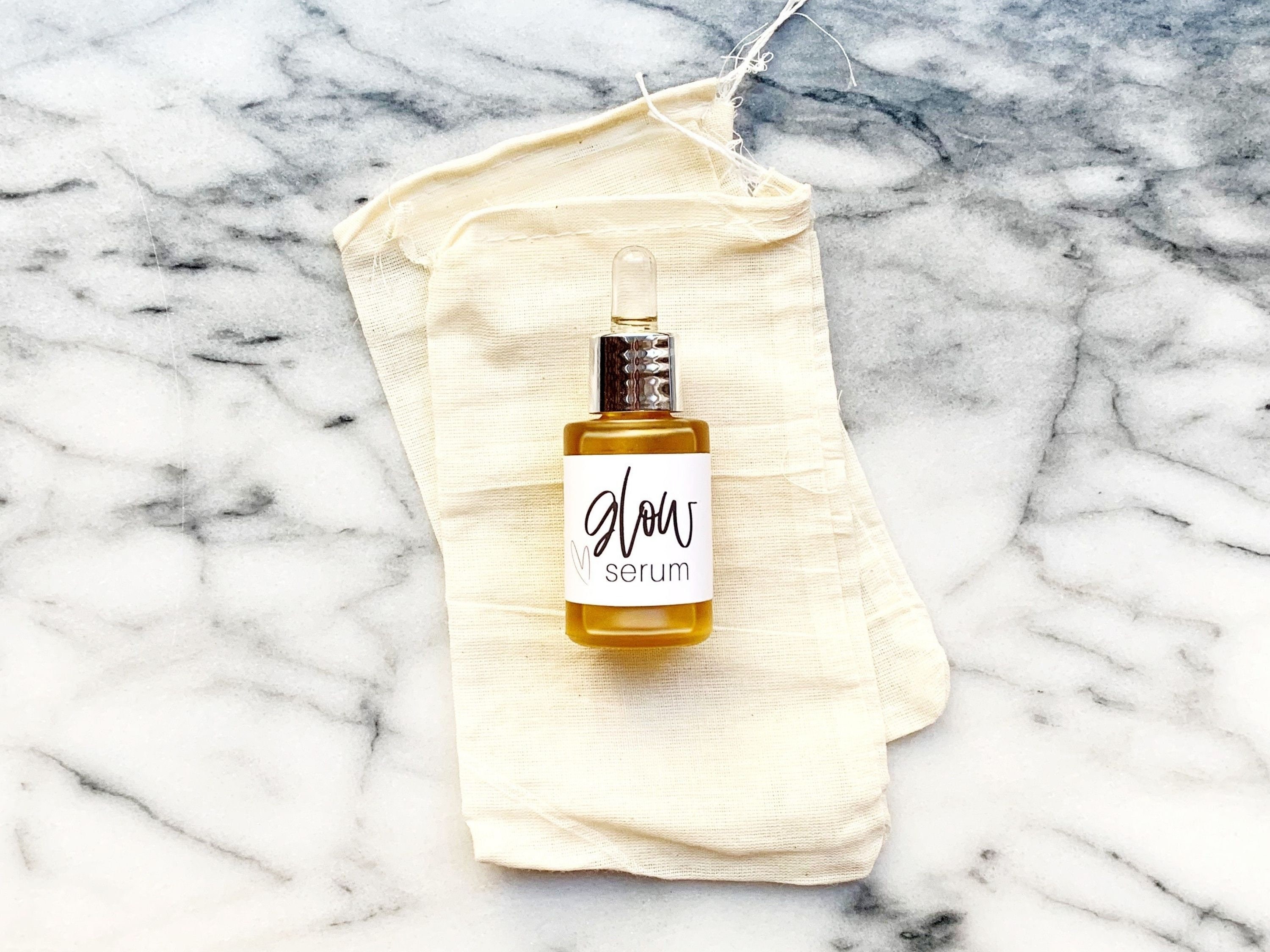 Glow Serum Label/diy Serum Label/essential Oil Labels/instant Download ...