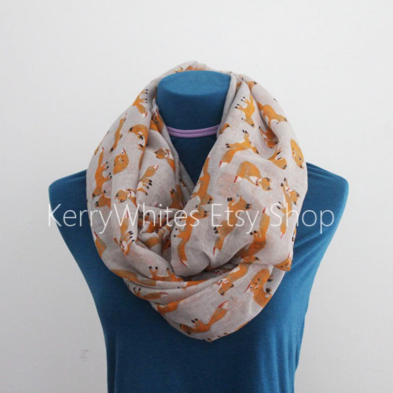 Fox Scarf - Etsy