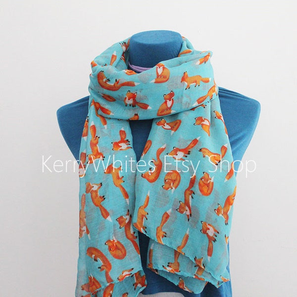 Fox Scarf - Etsy