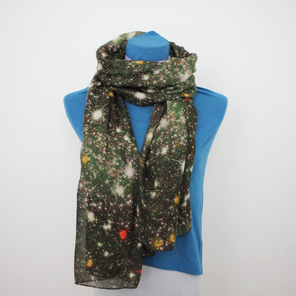 Galaxy Print Infinity Scarf, Gift for Astronaut, Astrology,astronomy ...