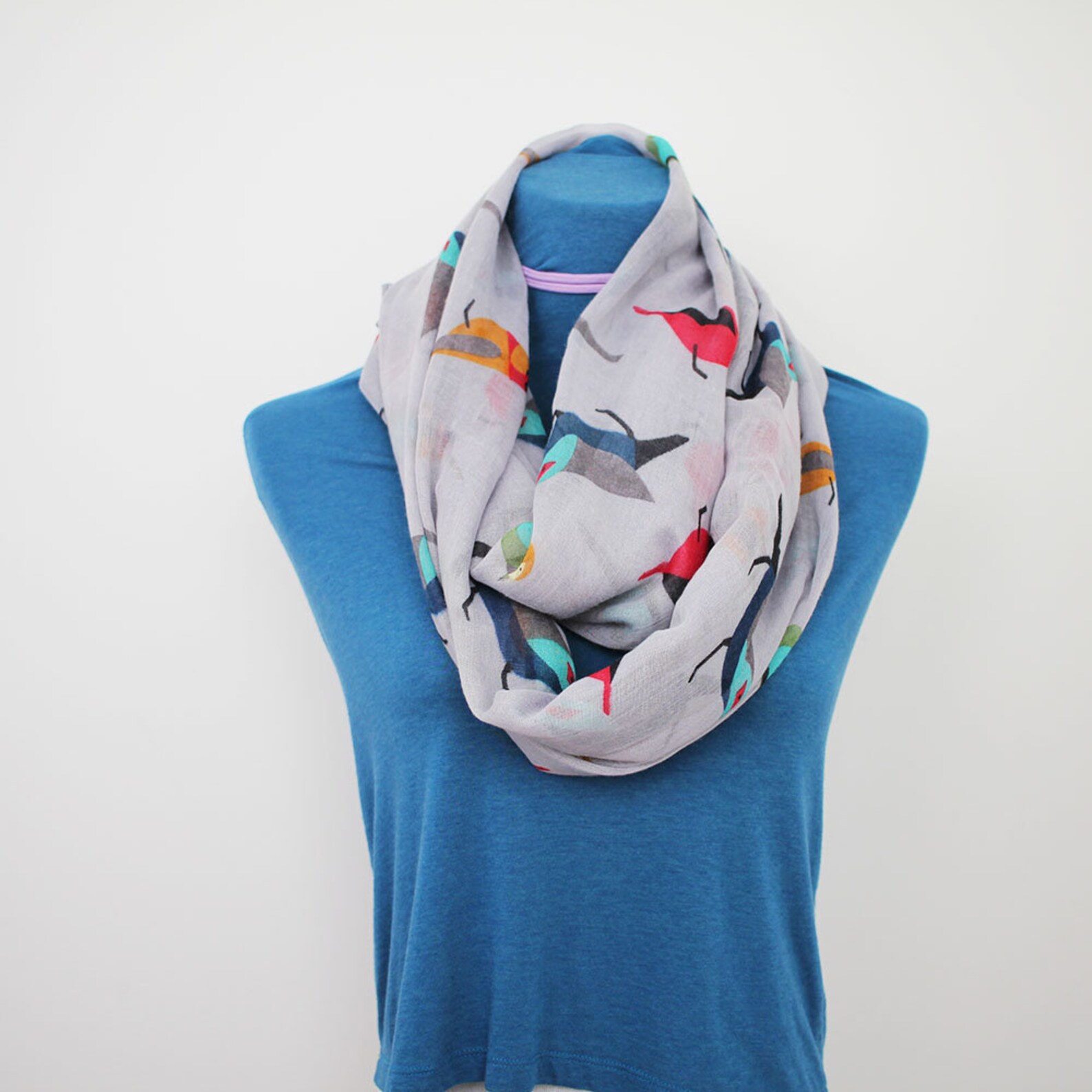Bird Scarf - Etsy