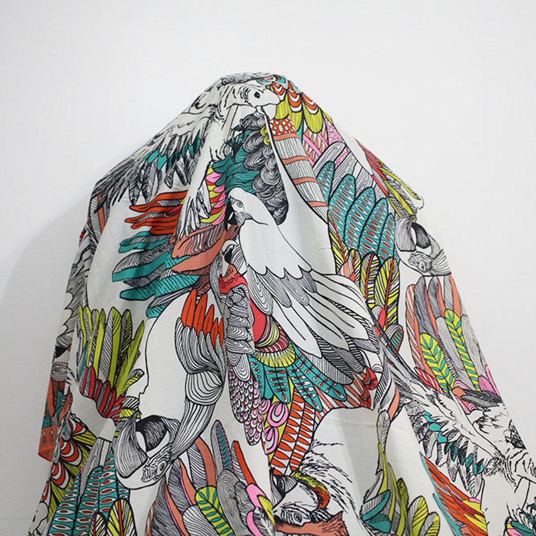 Parrot Bird Square Scarf, Bird Lover Gifts, Scarf Women, Gift for Women ...