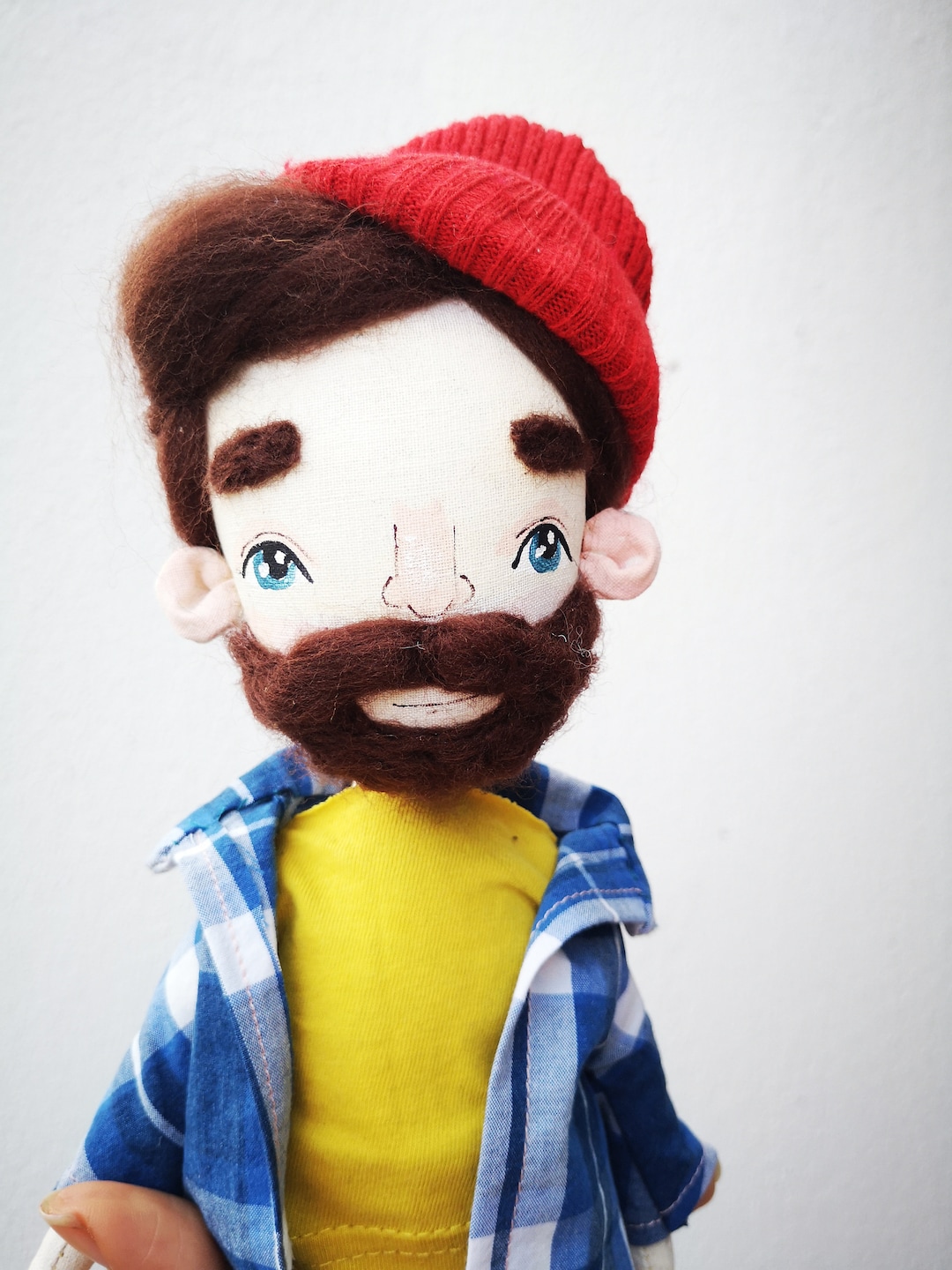Textile Male Doll Gift for Him, Cloth Man Doll Gift for Boyfriend ...