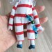 Fantasy Turquoise Cute Cat Doll, Anthropomorphic Quirky Cat Lovers Gift ...
