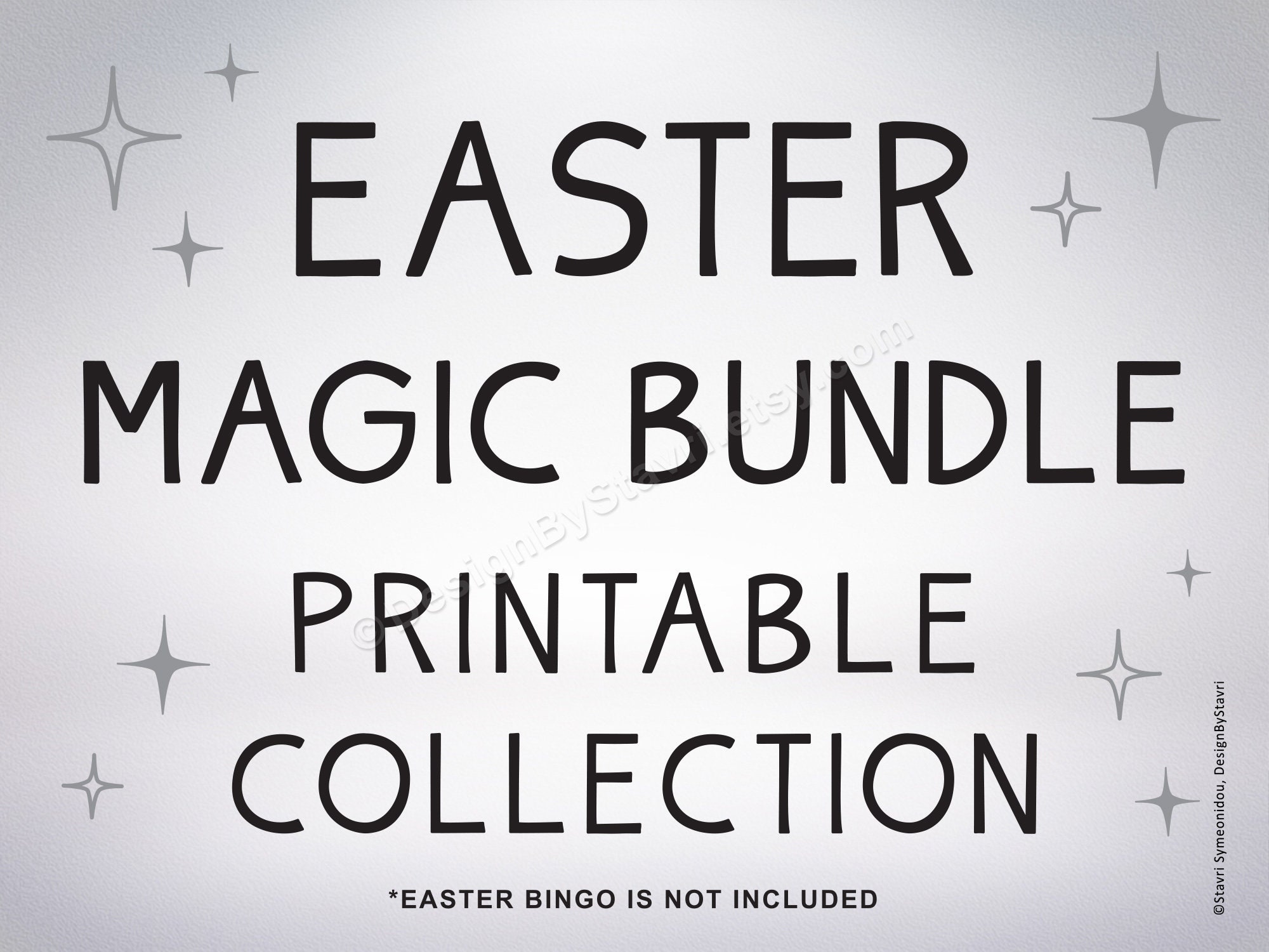 Easter Magic Bundle Printable Collection Easter Coloring Pages Easter ...
