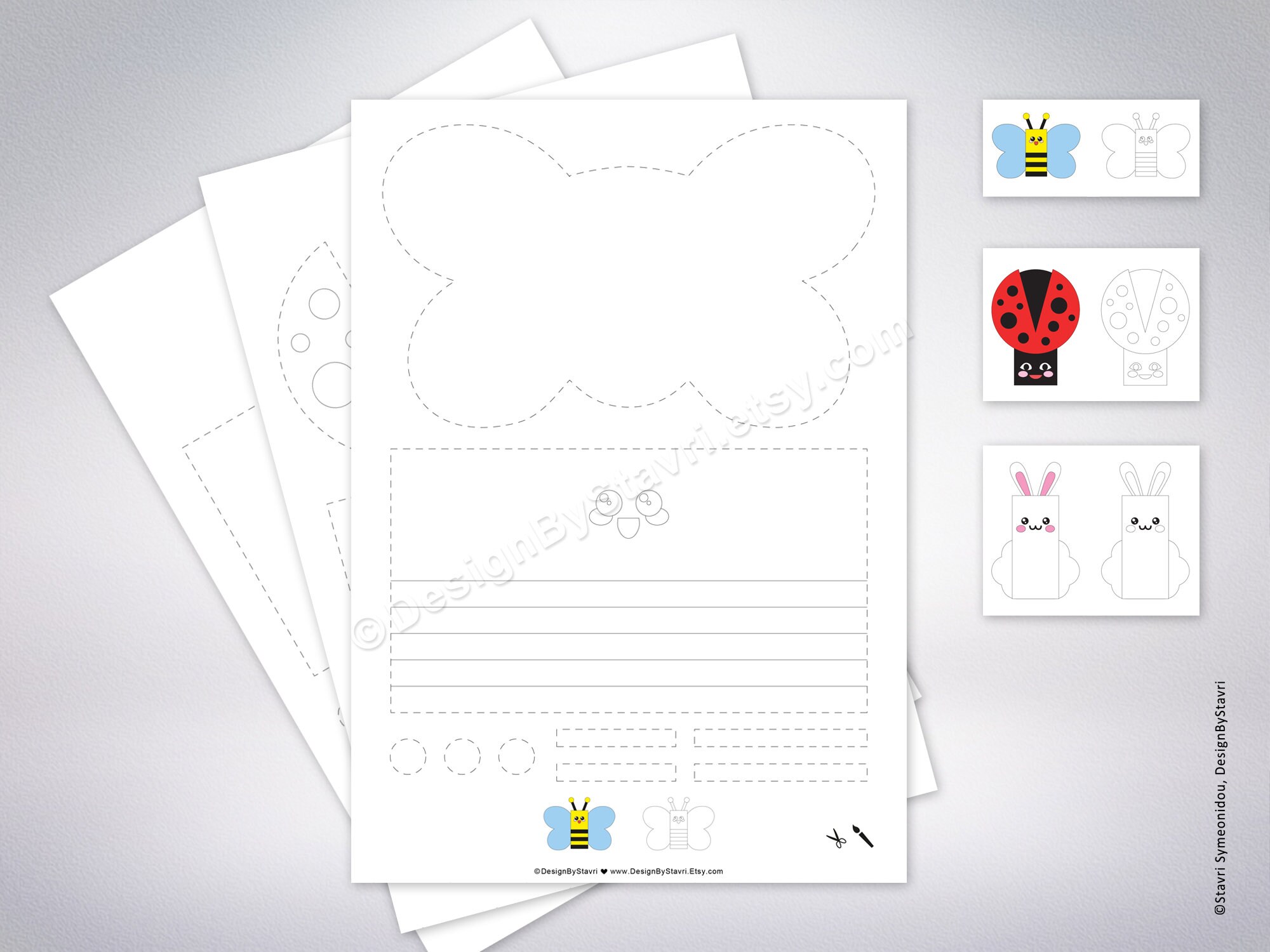 Easter Magic Bundle Printable Collection Easter Coloring Pages Easter ...