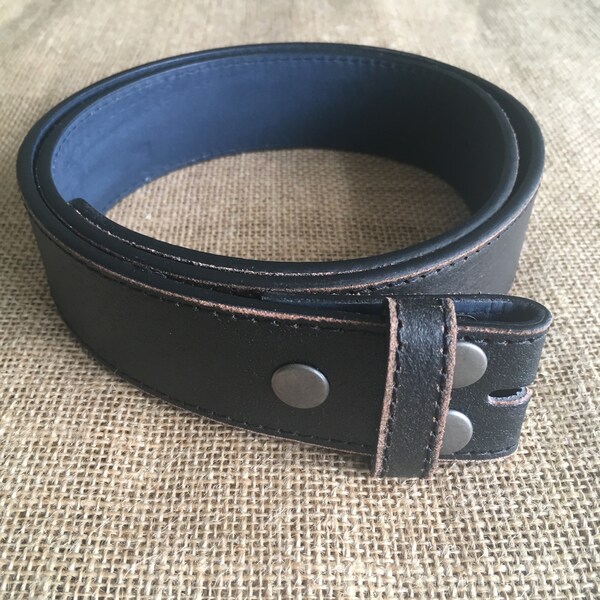 Black Belt With Black Buckle - Etsy