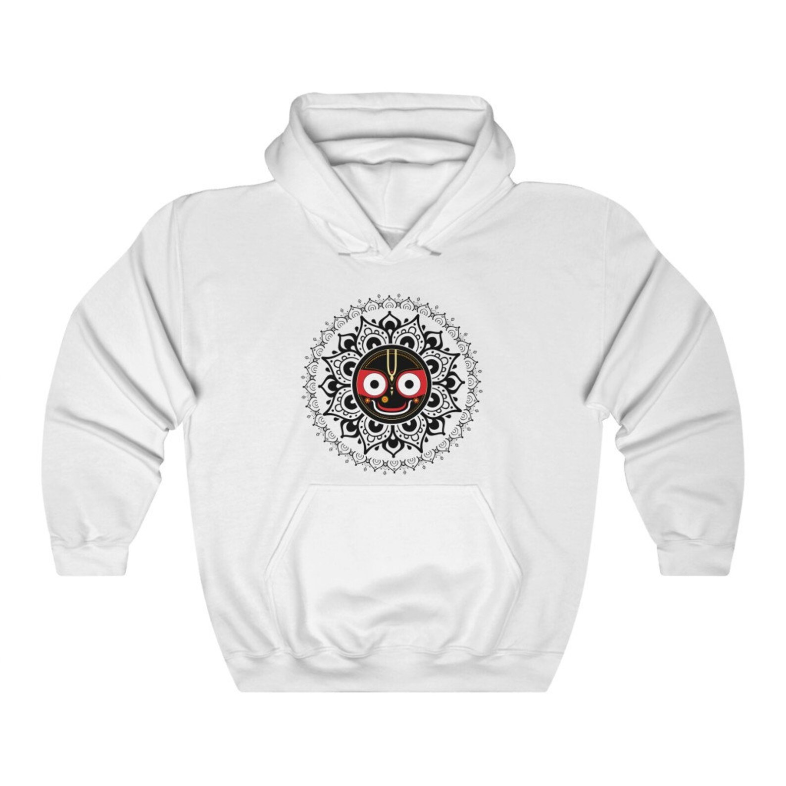 Jagannatha Hoodie: Hare Krishna ISKCON Spiritual Clothing - Etsy