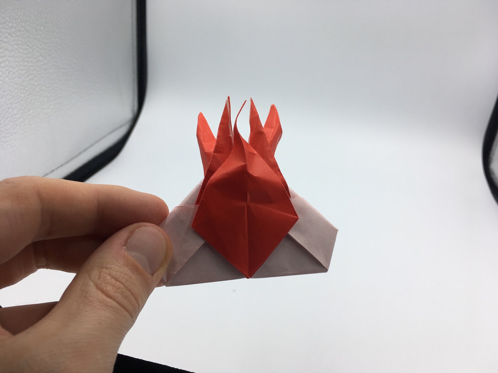 Origami Fire Badge - Etsy