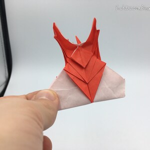 Origami Fire Badge - Etsy