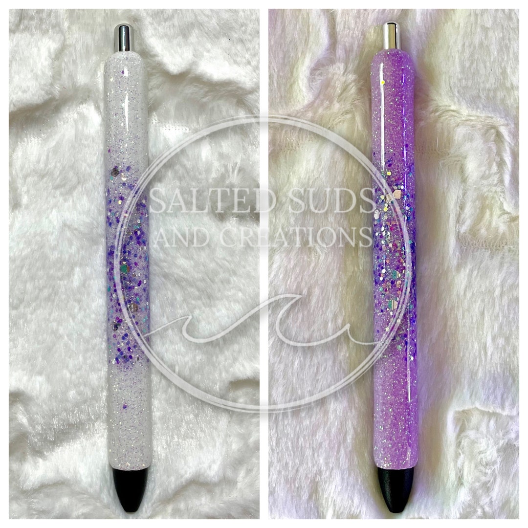 Custom UV White to Purple Color Changing Pen -custom Color Changing Gel ...
