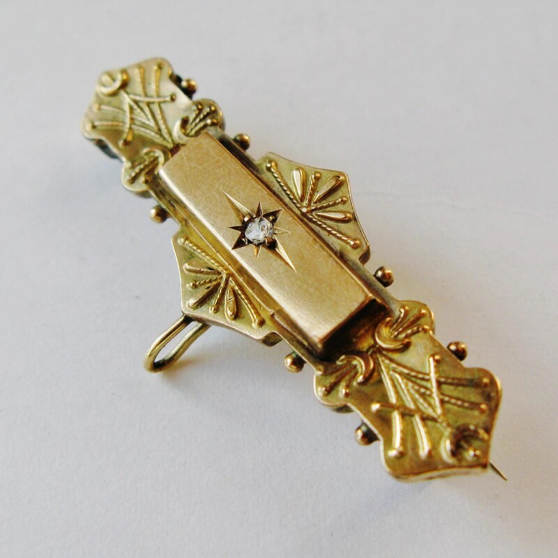 Antique Watch Pin - Etsy