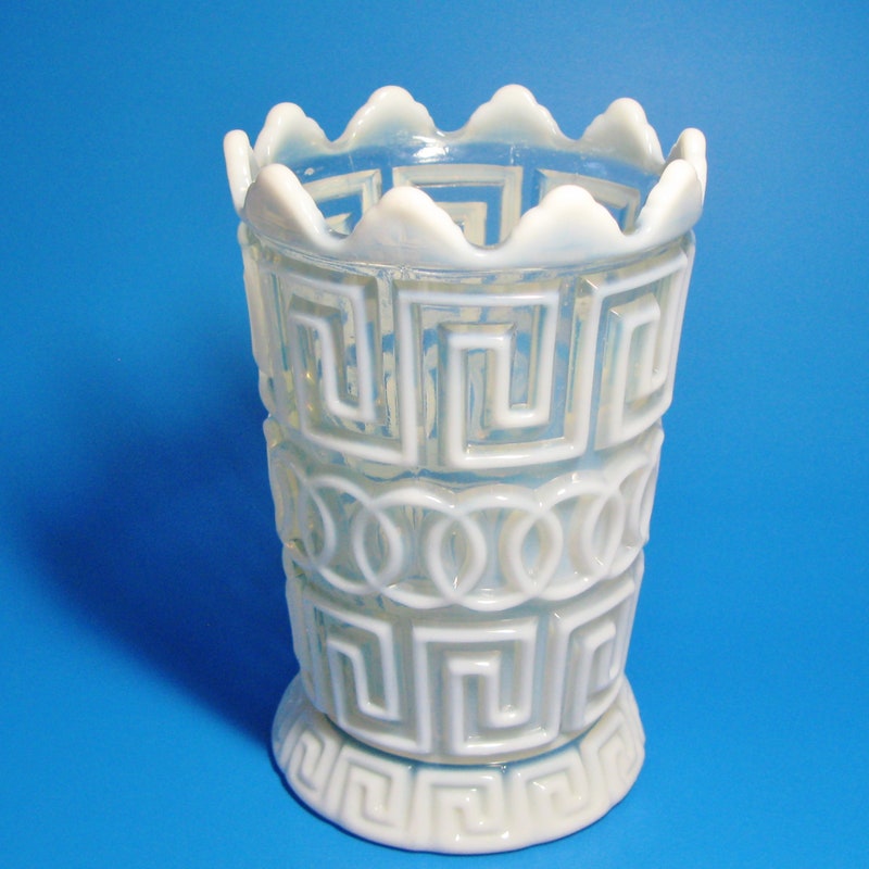 Greek Key Vase - Etsy