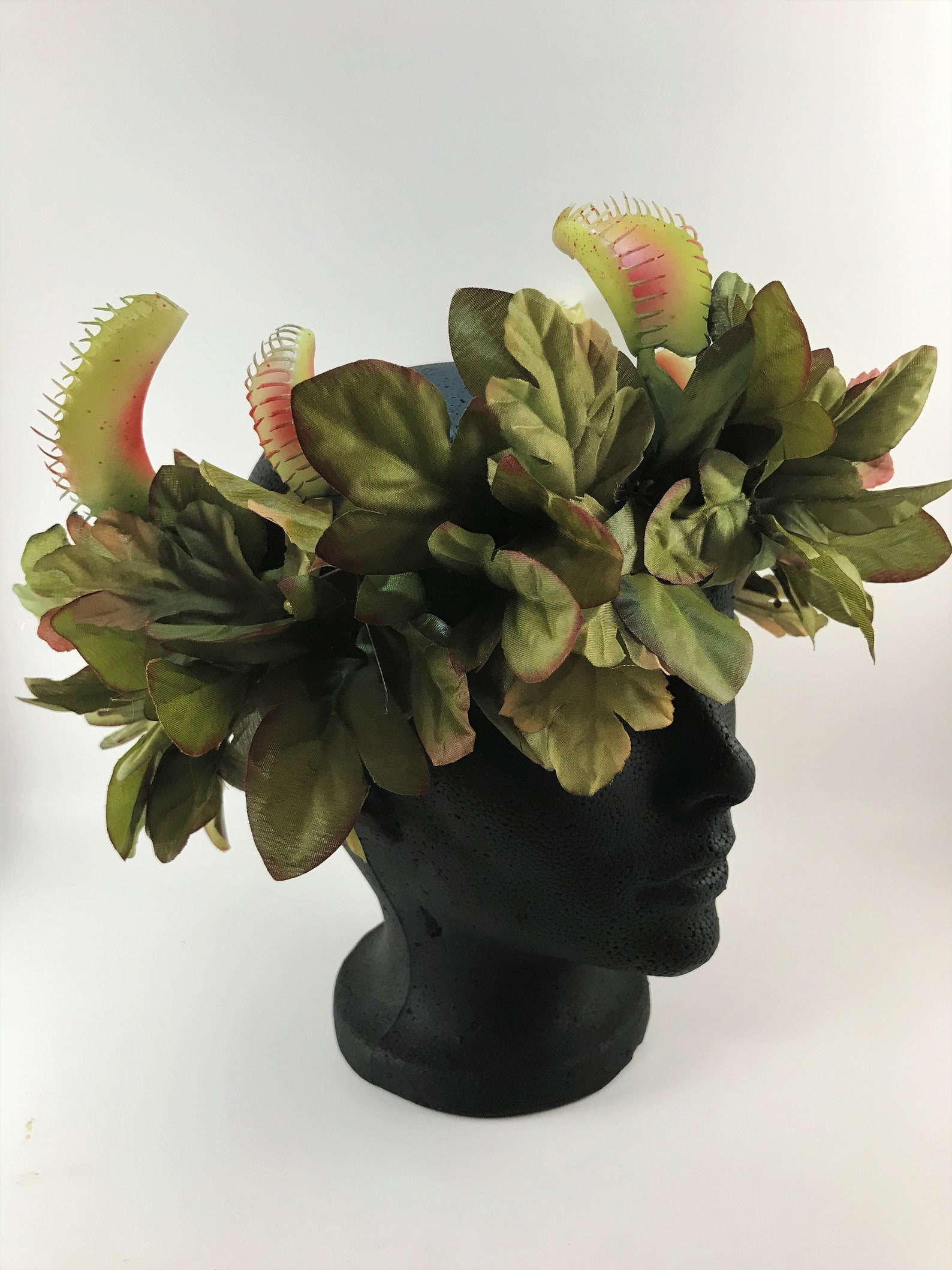 Venus Fly Catcher Flower Crown Venus Fly Trap Halloween | Etsy