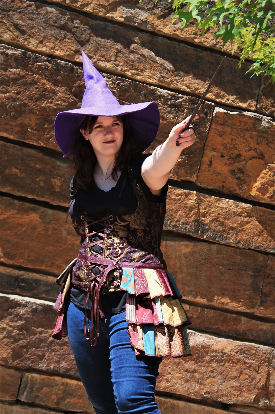 Witch Hat, Wizard Hat, Pointy Hat, Cosplay, Costume Hat, Warlock Hat - Etsy