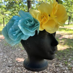 Buy Pan Pride Flower Crown, Pansexual Pride, Pride Crown, Pride Flower ...