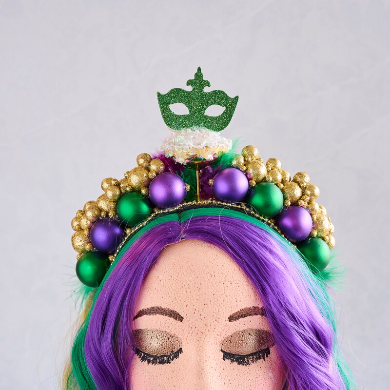 Mardi Gras Headband - Etsy