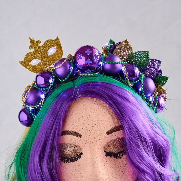 Mardi Gras Headband - Etsy
