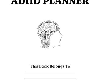 ADHD Daily Planner Printable Focus Planner Printable Planner Pages ADHD ...