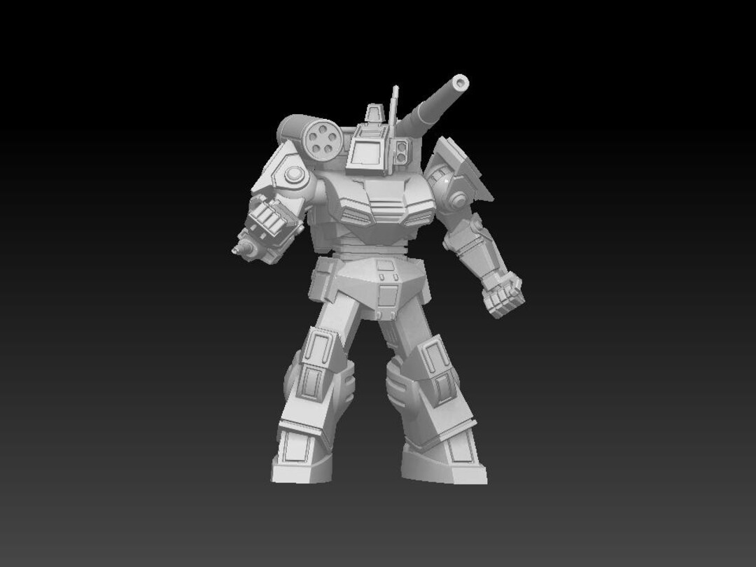 Shadowhawk Mech - Escala de Battletech, estilo retro - Etsy México