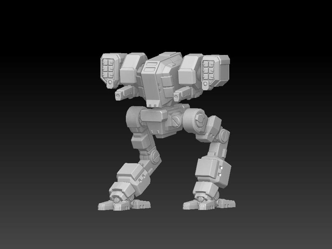 Lynx Mech Lasers - Mecha Front - Battletech Scale - Etsy