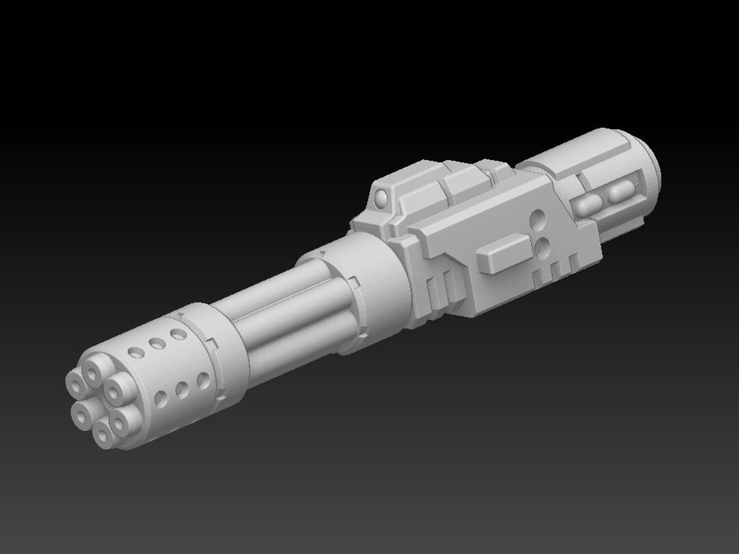 Mounted Single Barrel Autocannon (set) - Compatible W 40k Tau Crisis ...
