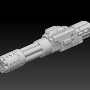 Mounted Single Barrel Autocannon (set) - Compatible W 40k Tau Crisis ...