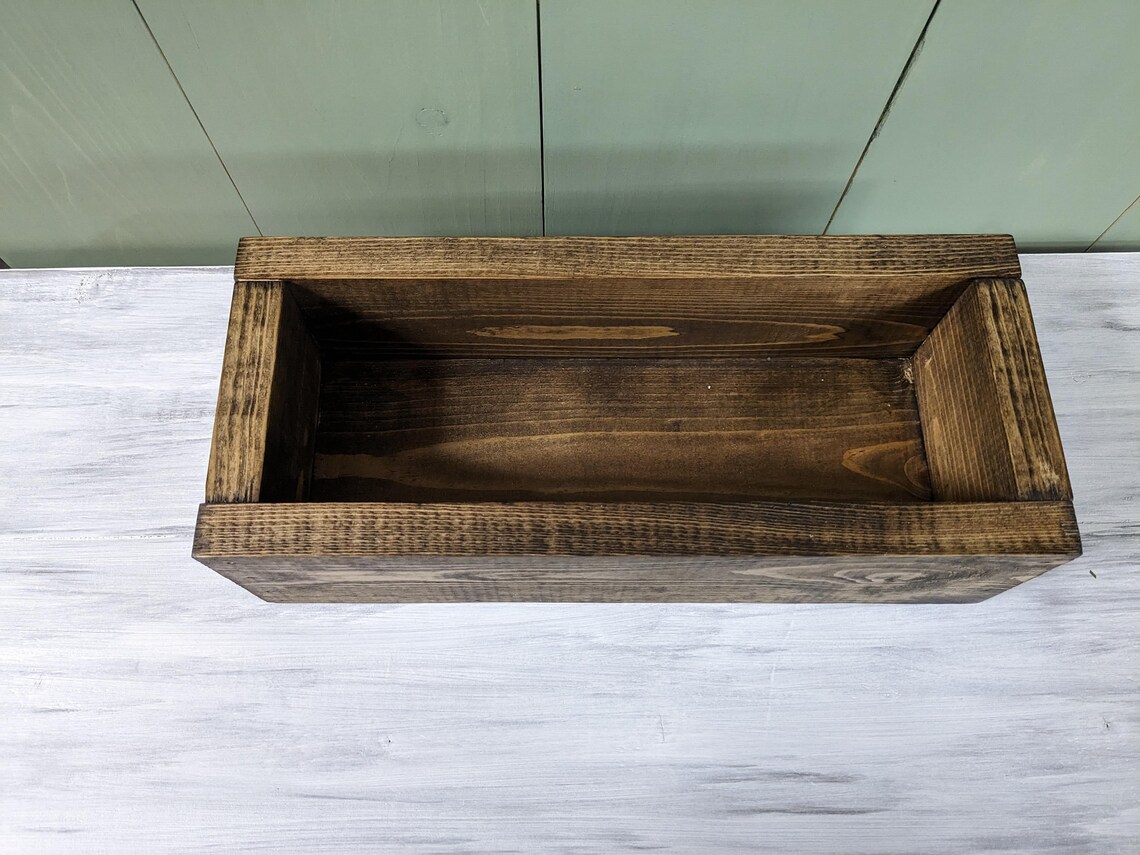 Farmhouse Centerpiece Wooden Box - Etsy