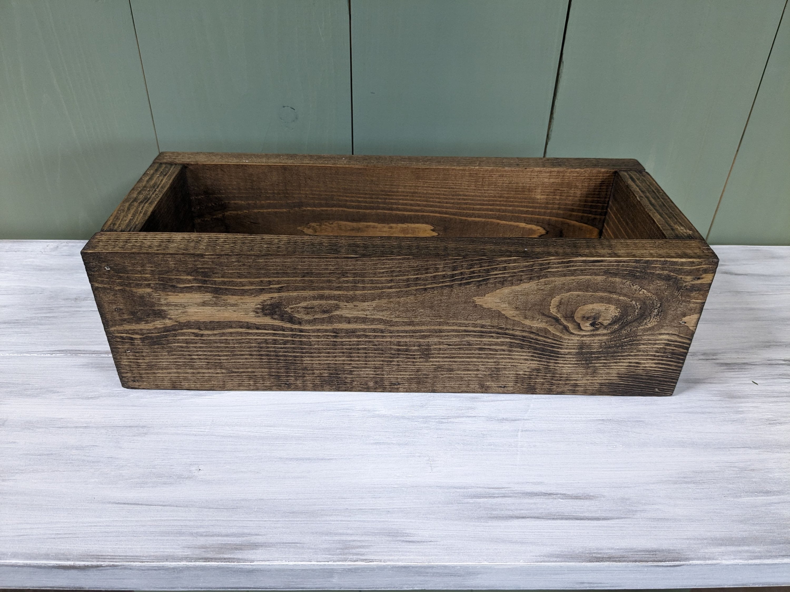 Farmhouse Centerpiece Wooden Box - Etsy