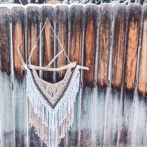 Naturally Shed Elk Antler Macrame Wall Hanging - Etsy