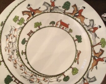 Hunting Scene China | Etsy