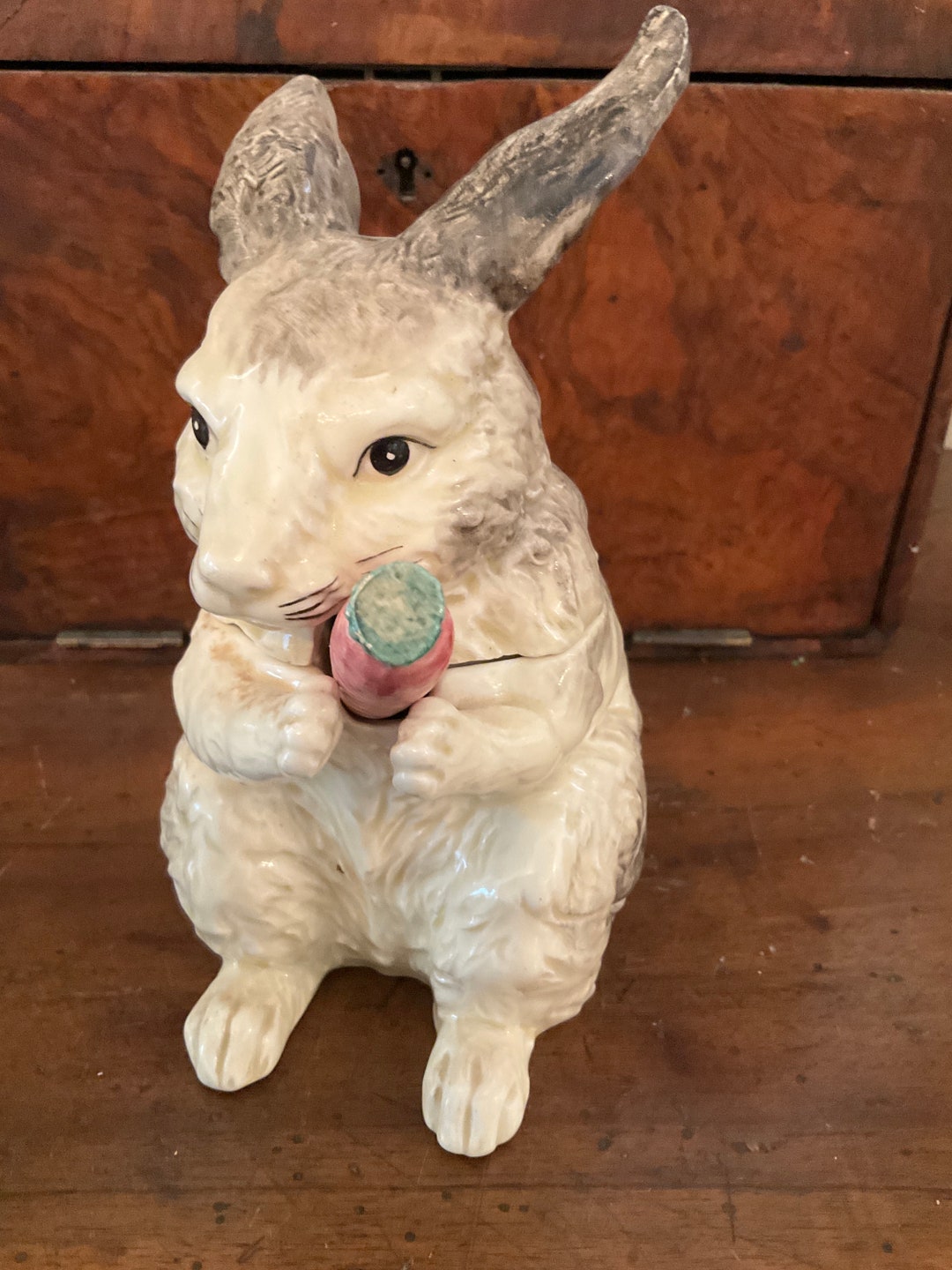 CERAMIC BUNNY Jam/ Gravy/ Syrup Dish / Vintage - Etsy