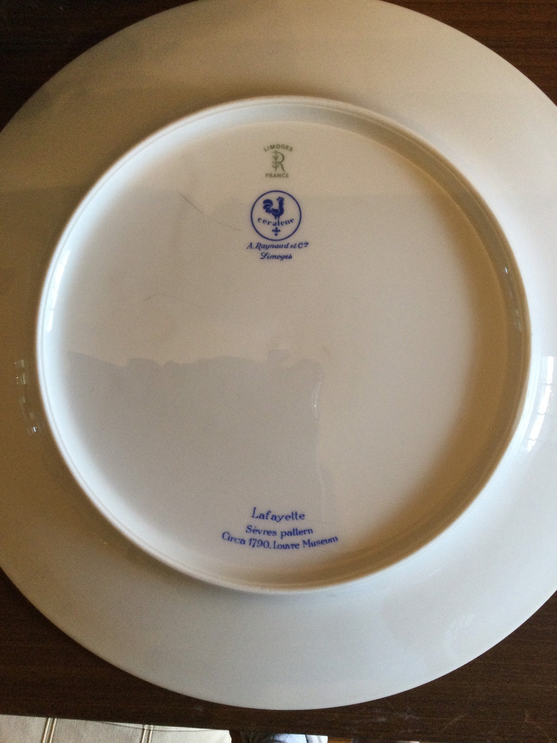 6 COMPLETE SET of LEFAYETTE by Ceralene Fine Bone China. - Etsy