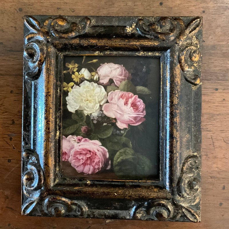 Rose Painting Canvas - Etsy