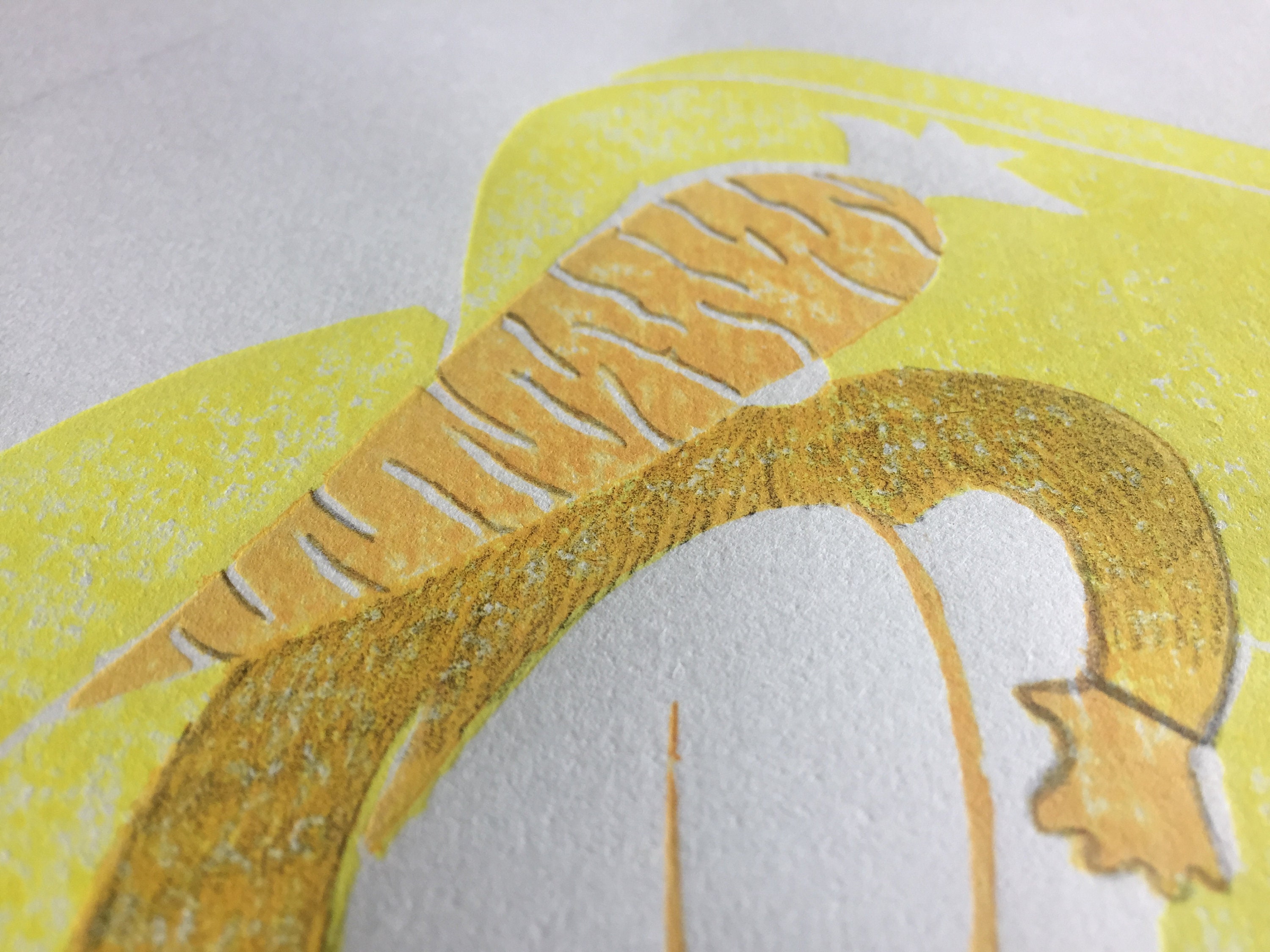 Woodcut Print / Mokuhanga & Pencil Drawing : Limited Edition 2 - Etsy