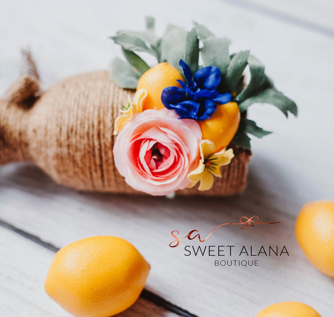 Lemon Headband Lemon Birthday Lemonade First Birthday Lemonade - Etsy