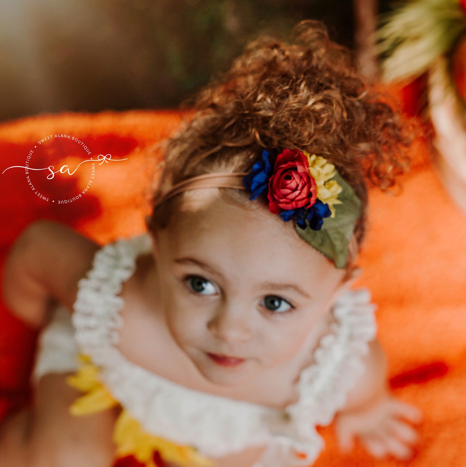 Sunflower Tieback Sunflower Headband Sunflower Band Fall - Etsy