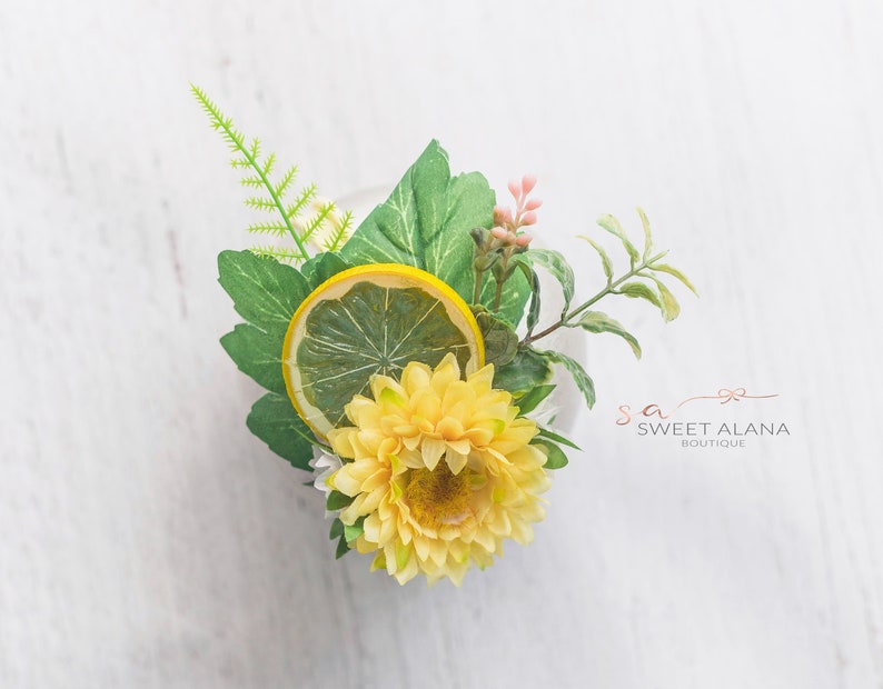 Lemon Headband Lemon Birthday Lemonade First Birthday Lemonade - Etsy