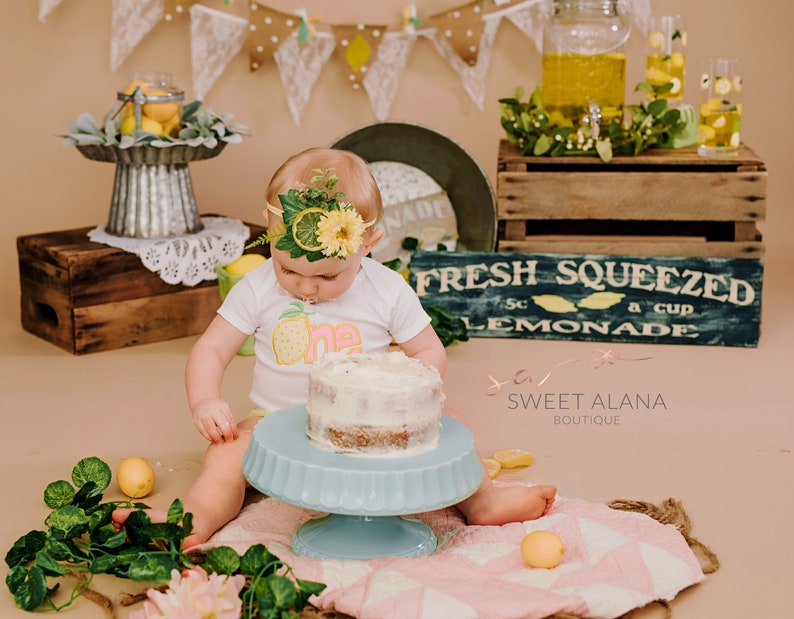 Lemon Headband Lemon Birthday Lemonade First Birthday Lemonade - Etsy
