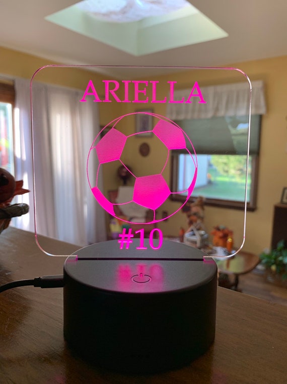 Custom Edge Lit Acrylic Sign | Etsy