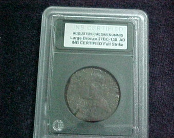 Augustus Caesar Coin - Etsy